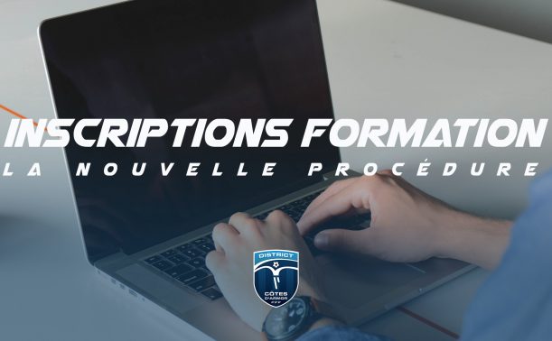 Nouvelle procédure d’inscription en formation – DISTRICT DE FOOTBALL ...